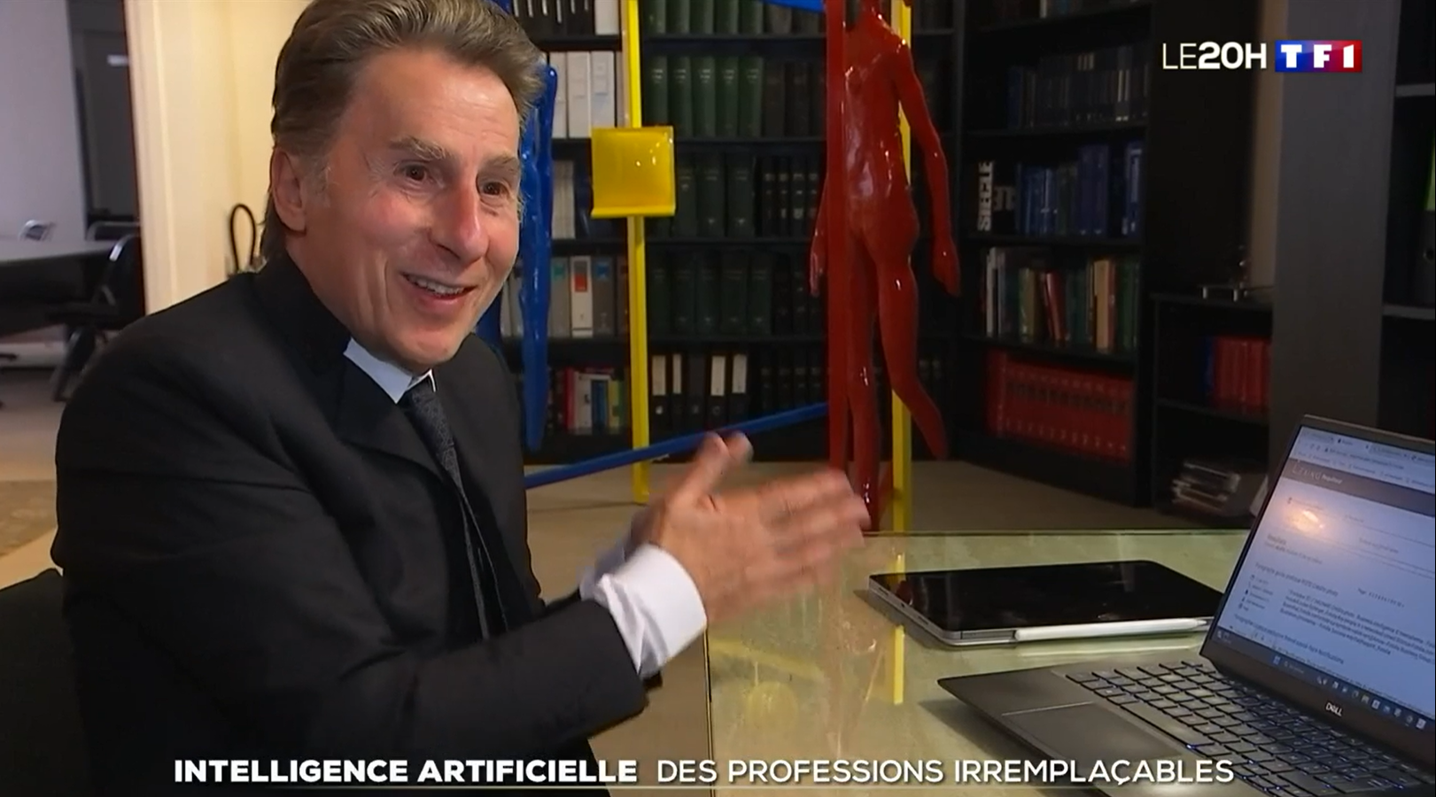 Alain Bensoussan IA le métier d'avocat